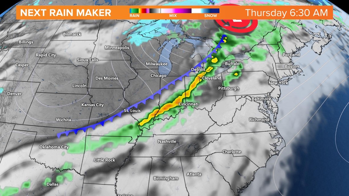 Live Doppler 13 Weather Blog: Dry pattern likely until next Wednesday ...
