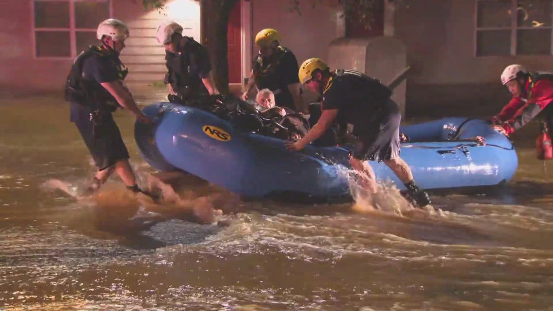 Dozens rescued after flash flooding in North Carolina | wthr.com
