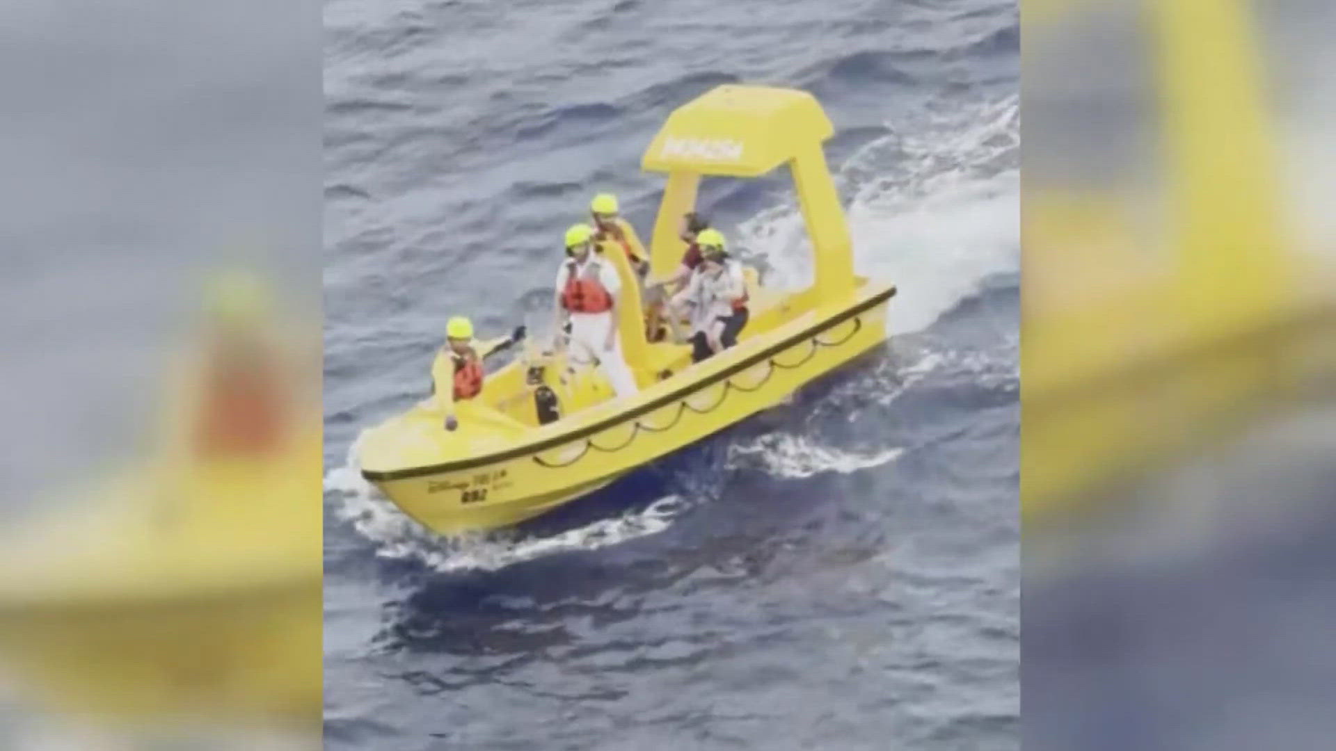 Child falls overboard Disney cruise ship, dad jumps in to rescue her ...
