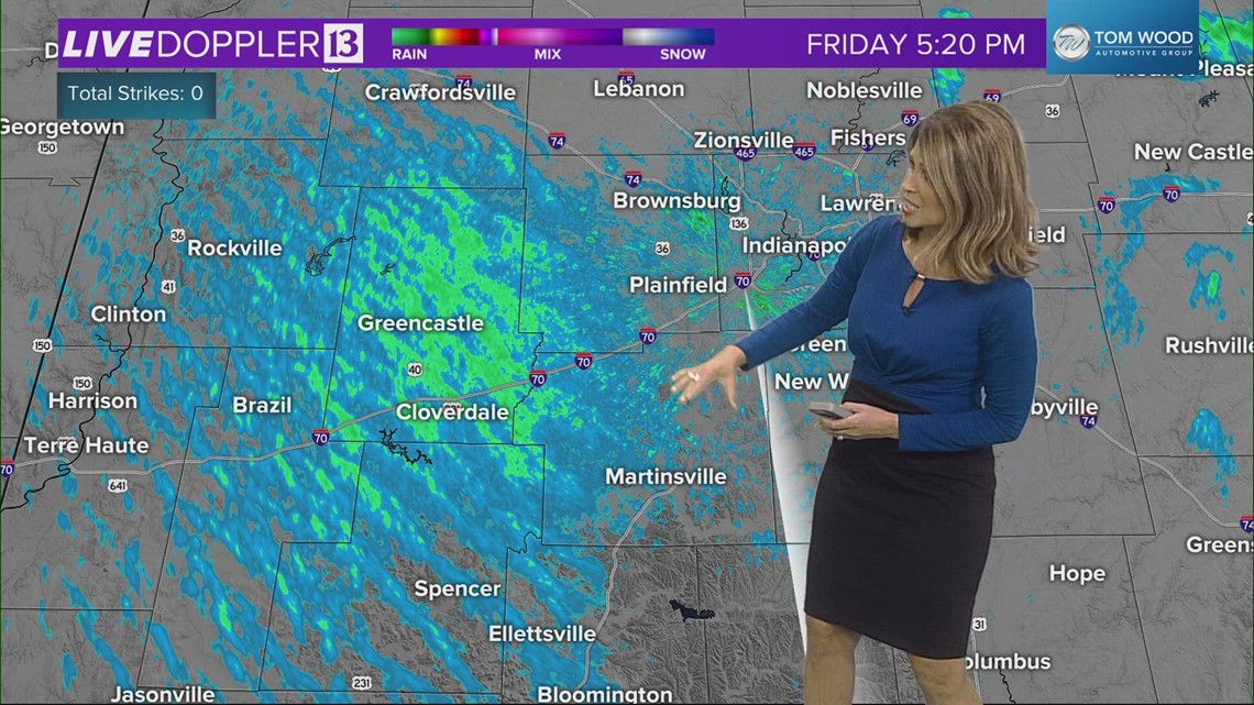 Live Doppler 13 Forecast | 5 p.m. update, Oct. 20, 2023 | wthr.com