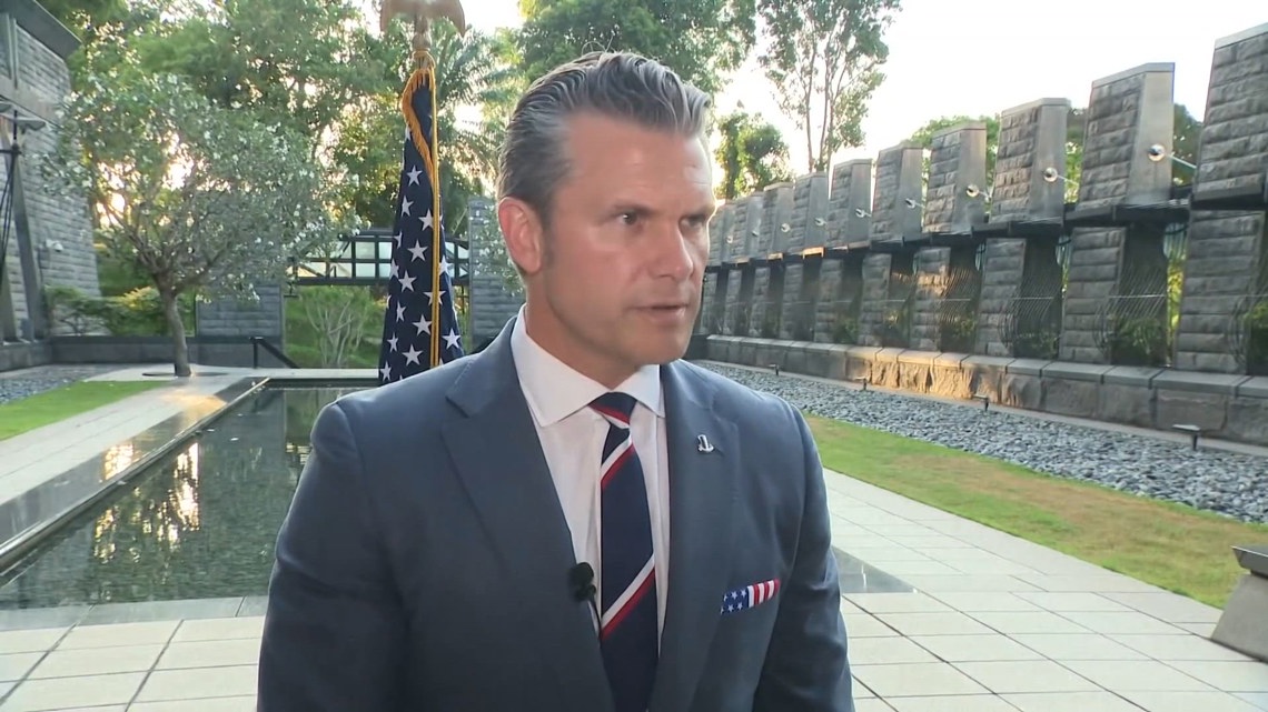 Hegseth tones down warnings about China but says US remains committed ...