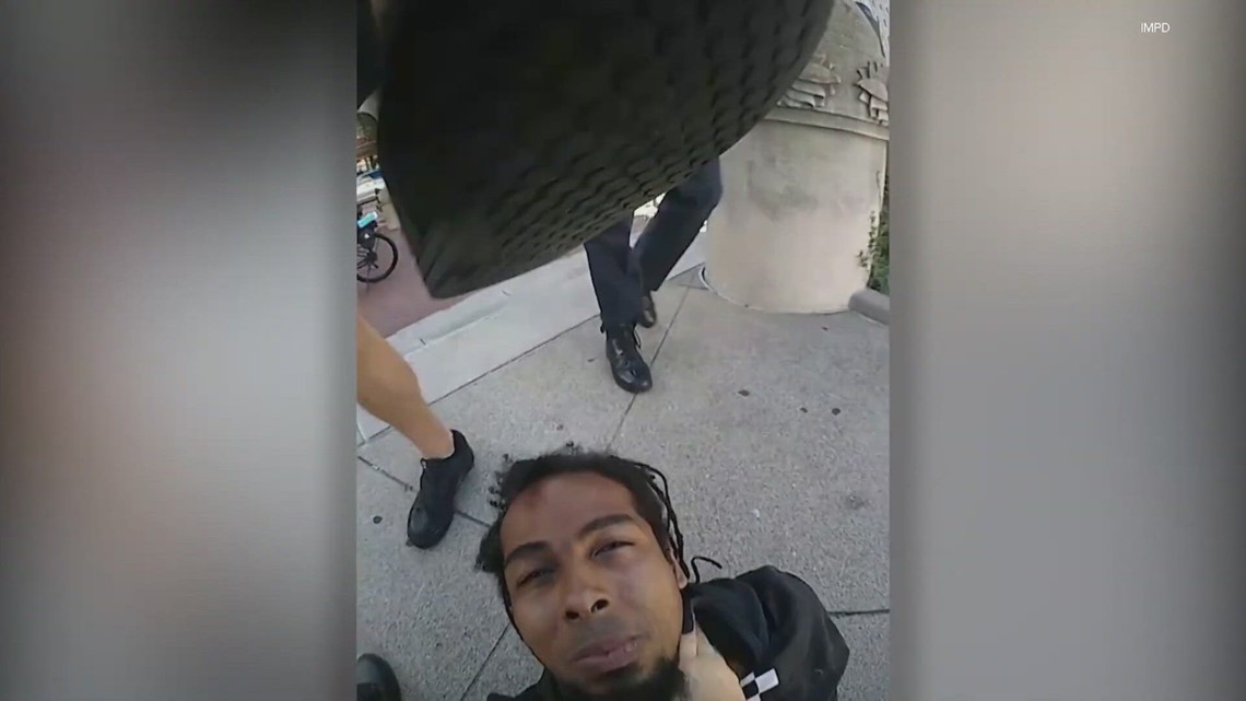 RAW: IMPD officer sentenced for stomping on man | wthr.com