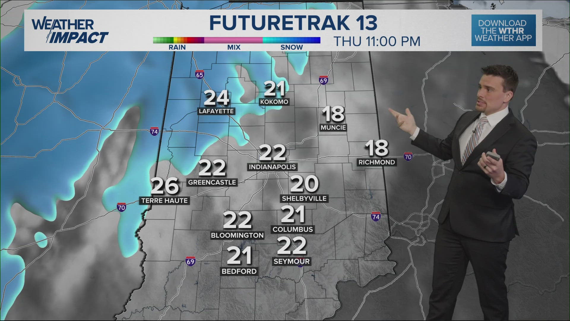 More snow clippers heading to Indiana, next one arrives tonight | wthr.com