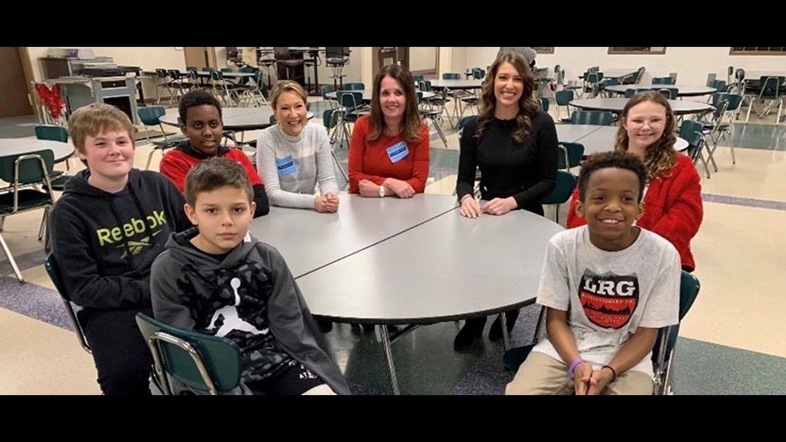 Students take part in 'No One Eats Alone' day at Stout Field Elementary ...