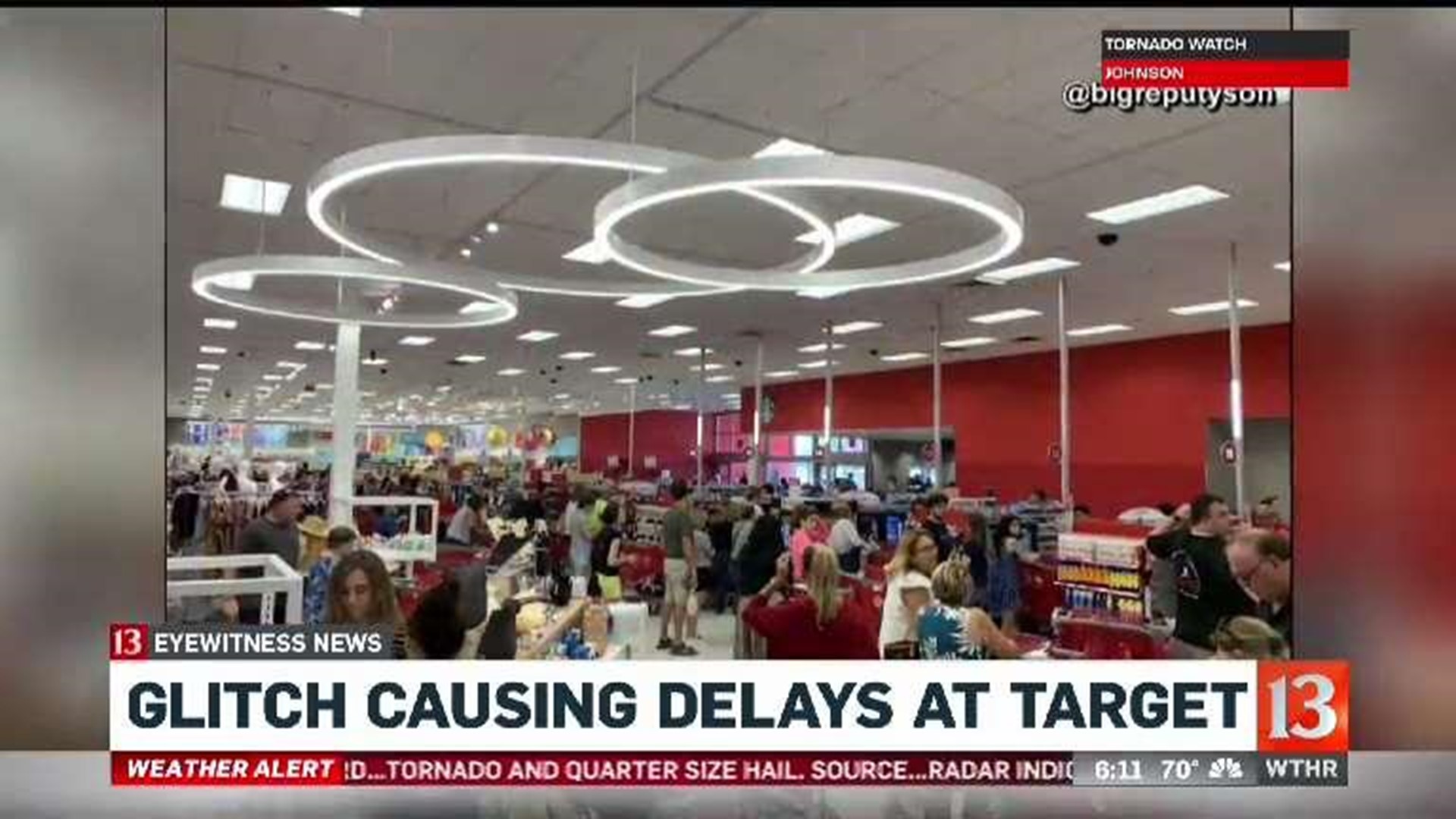 Target's tech trouble clogs stores with long checkout lines | wthr.com