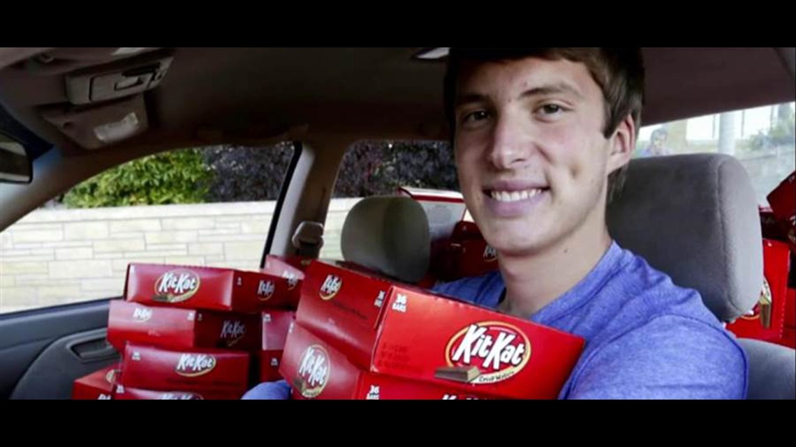 Student gets sweet revenge after hungry Kit Kat thief strikes | wthr.com