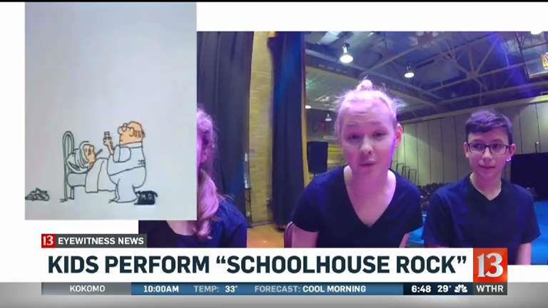 WATCH: Speedway Jr. High students perform 'Schoolhouse Rock' | wthr.com
