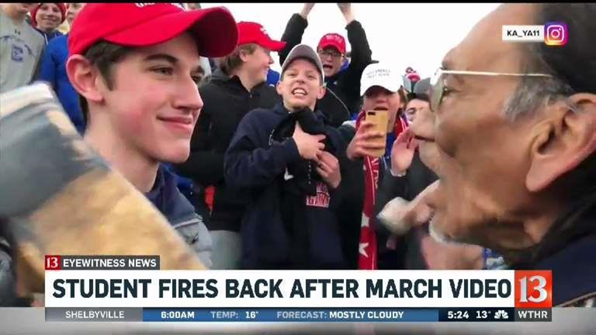 Covington Catholic student from incident at Indigenous Peoples March ...