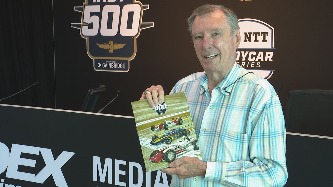 Johnny Rutherford's artwork featured on this year's Indy 500 program ...