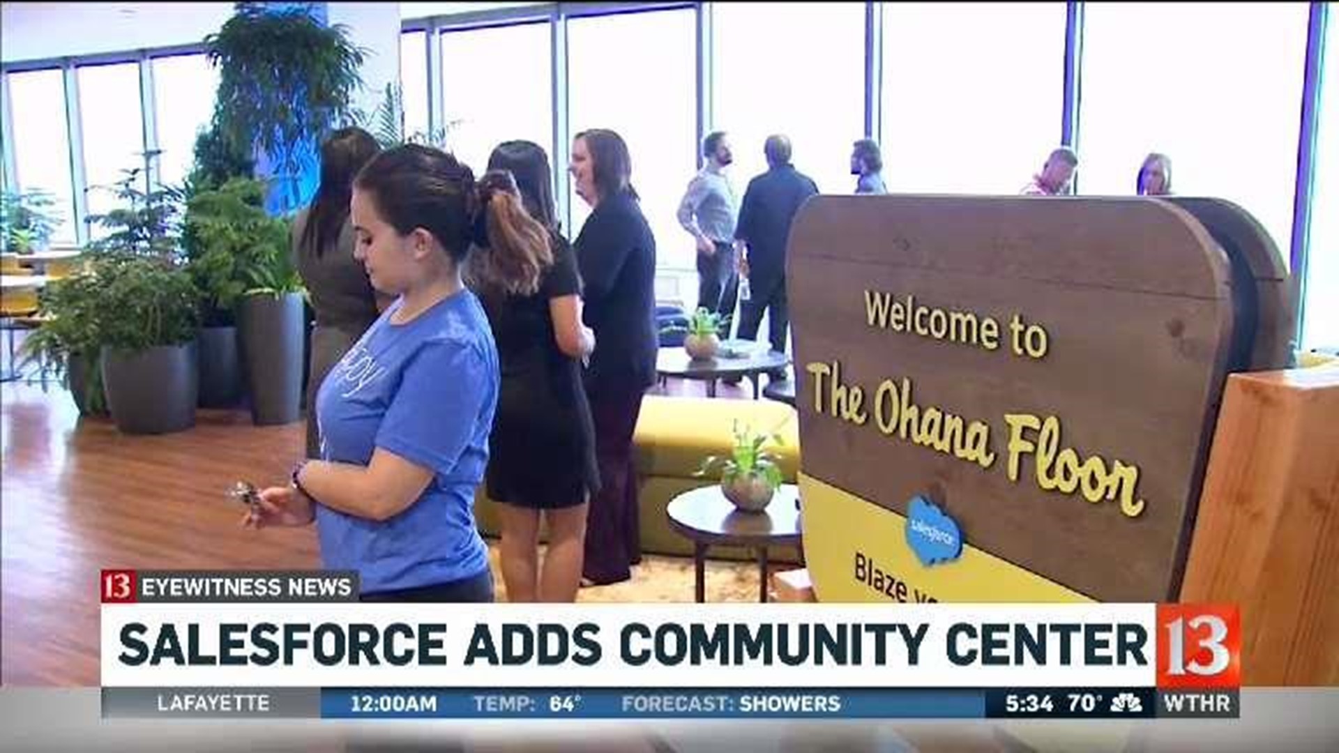Salesforce Tower's 'Ohana Floor' will be open to the public | wthr.com
