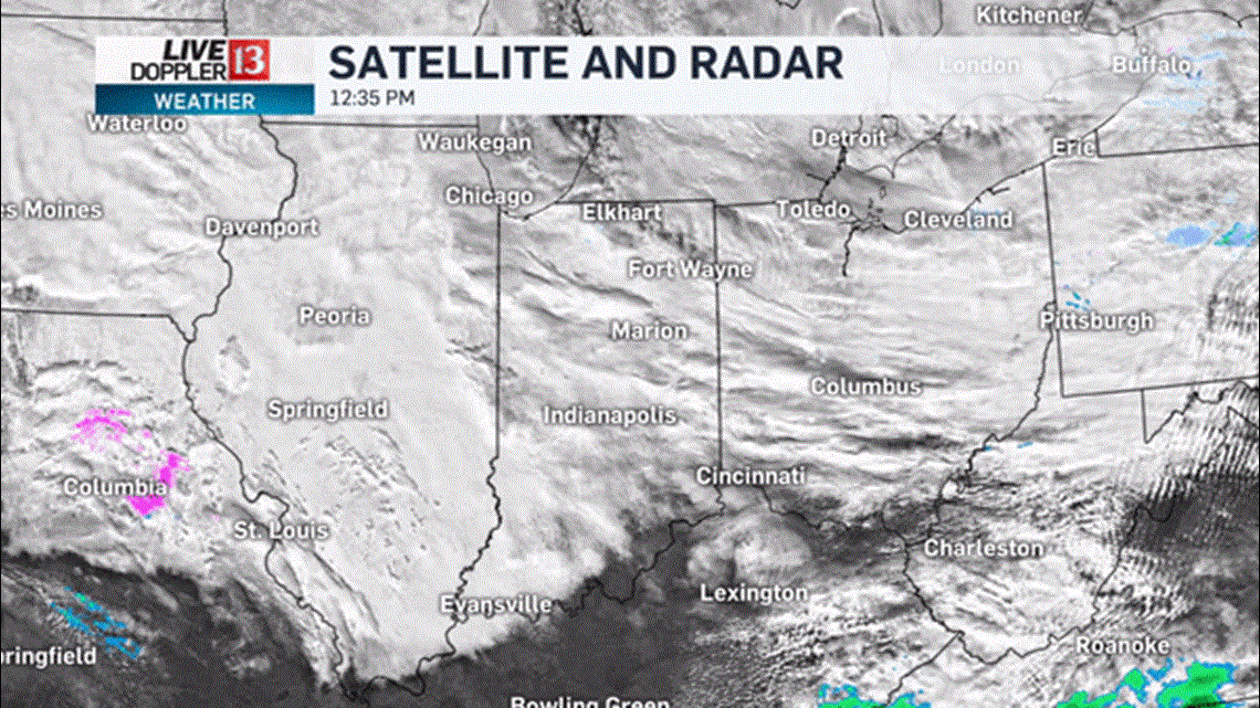 Scattered Flurries And Light Snow Next 36 Hours | wthr.com