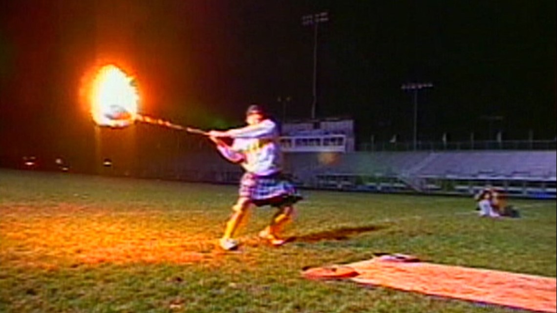Only In Indiana: 2006 Flaming Turkey Toss | wthr.com