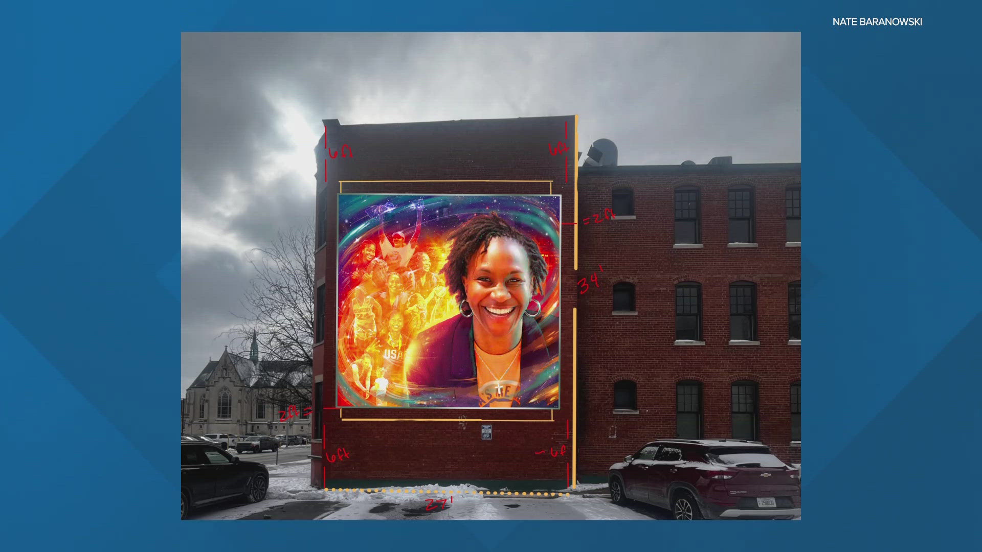 Artist selected to create mural of local legend on Mass Ave | wthr.com