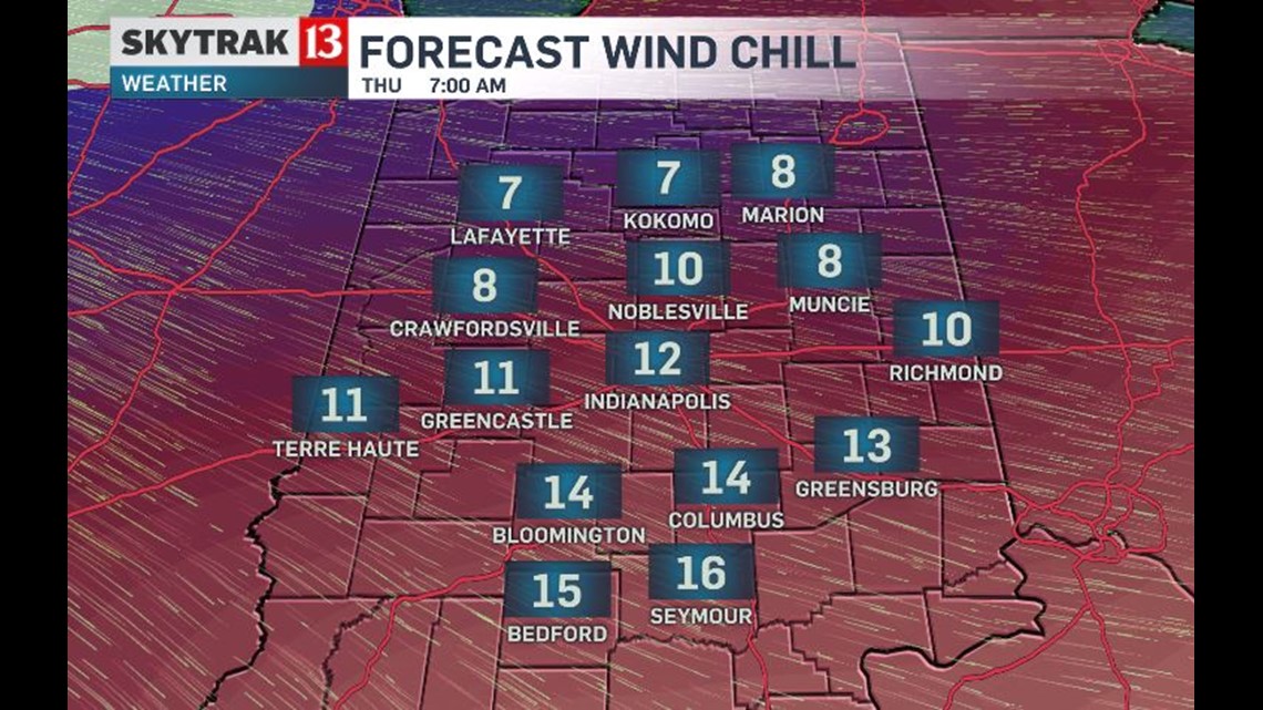 SkyTrak13 Weather Forecast - Tuesday, 12/6/2016 midday update | wthr.com