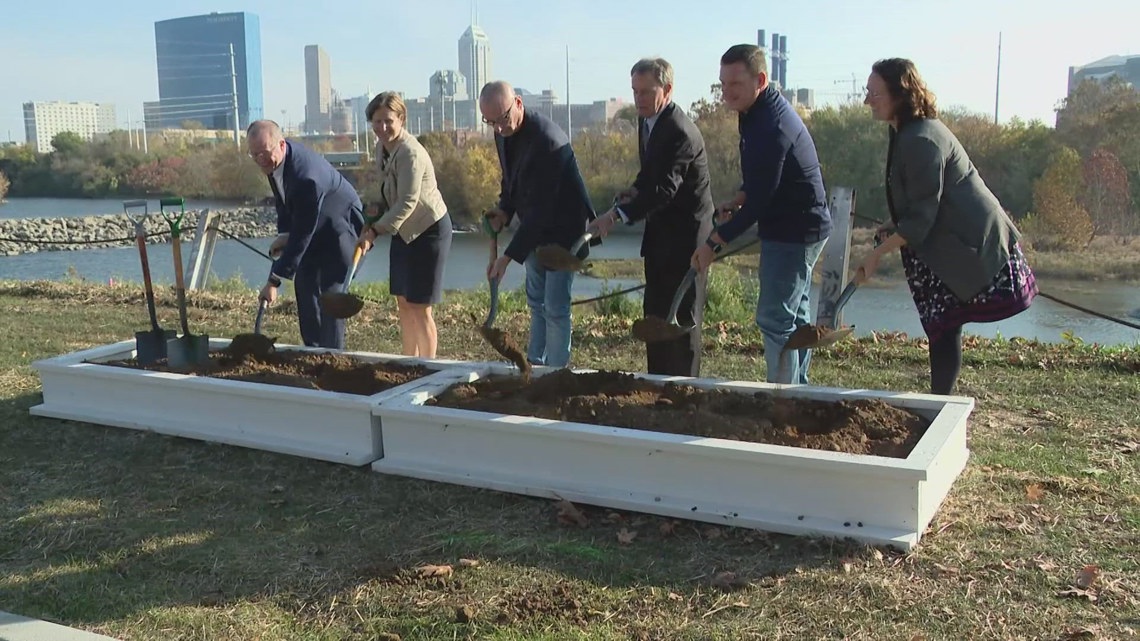 Henry Street bridge groundbreaking brings new chapter to Indy | wthr.com