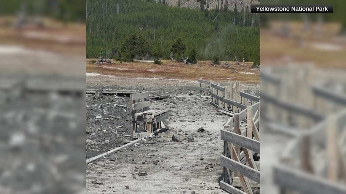Hydrothermal explosion closes Yellowstone National Park | wthr.com
