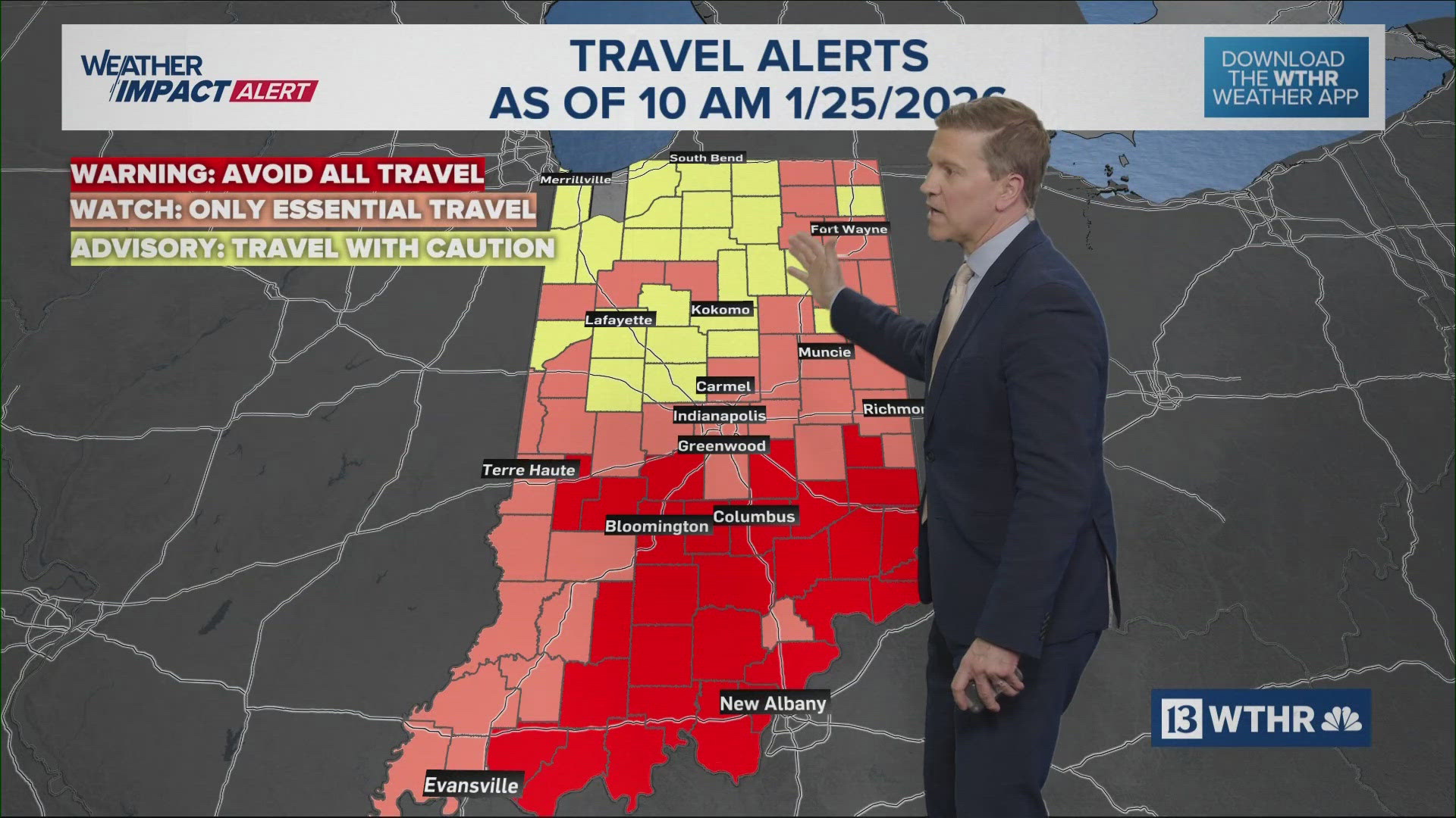 Weather Impact Alert | Winter Storm Fern snarls traffic in central ...