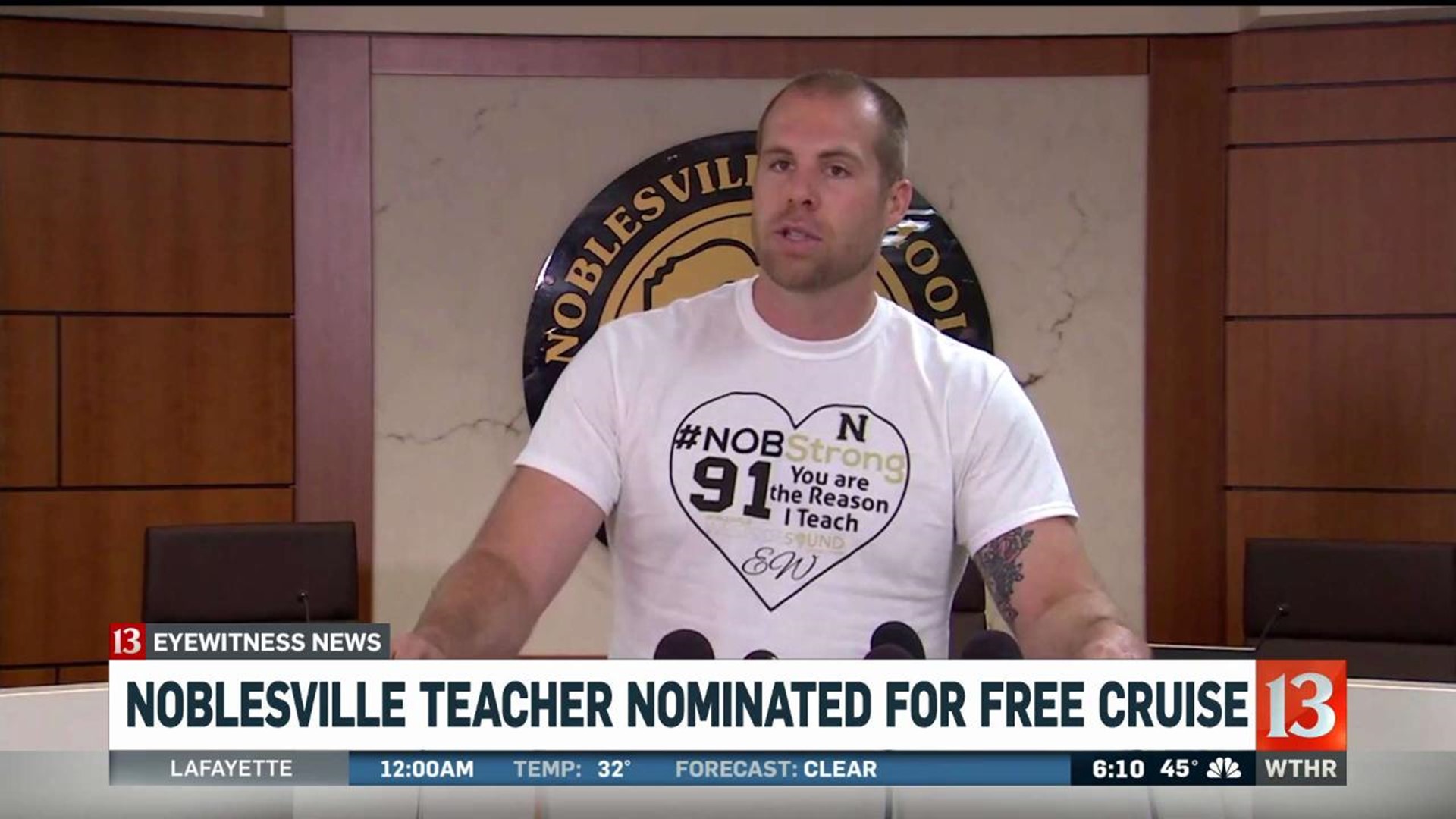 Noblesville teacher Jason Seaman nominated for national competition ...