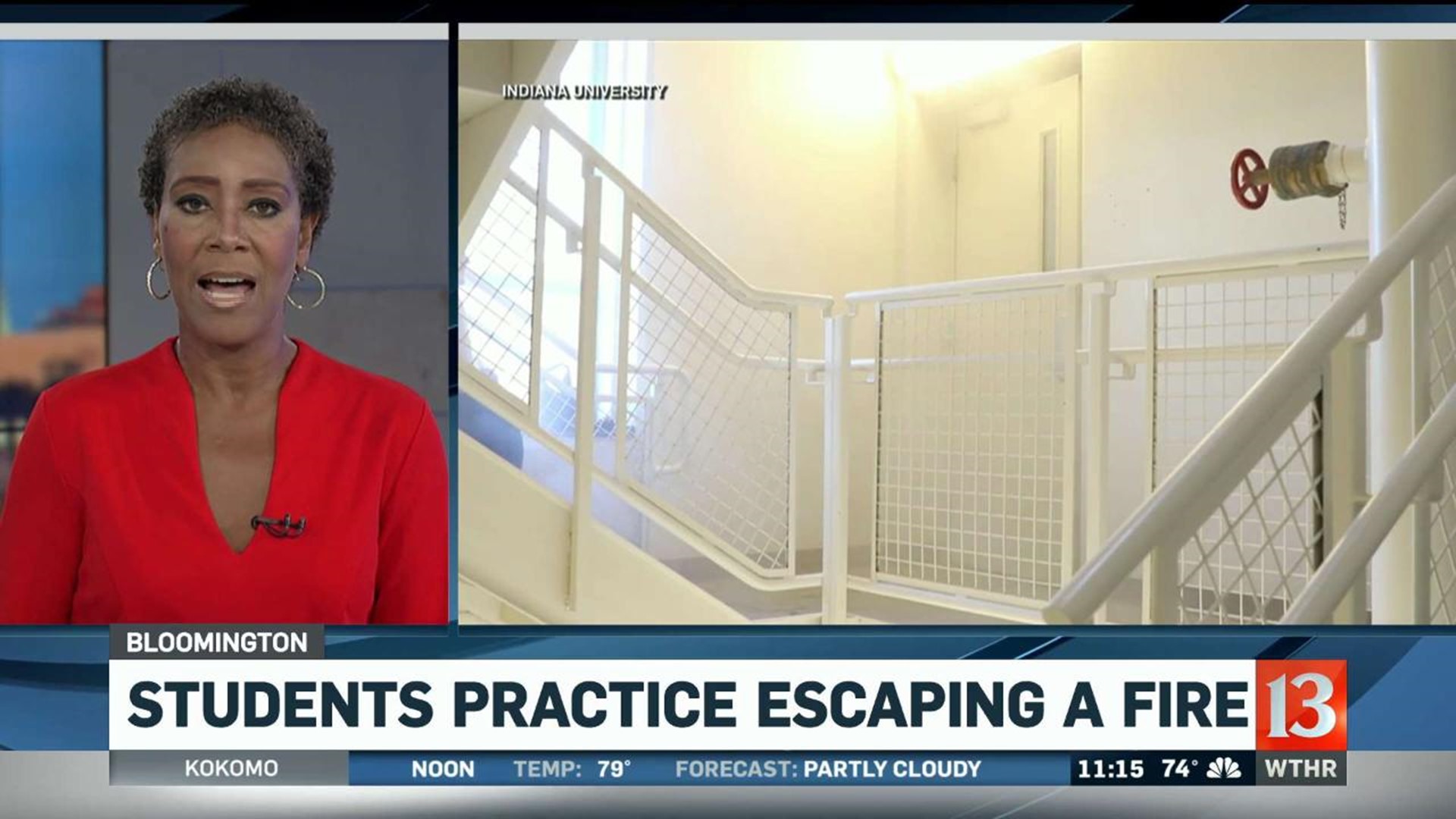 'Realistic fire drill' gives IU Bloomington students lesson in escaping ...