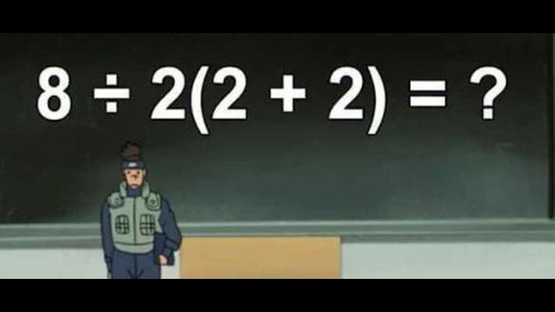 Latest viral debate is a math equation | wthr.com