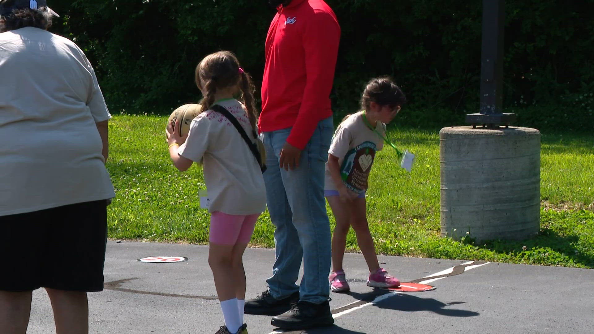 Girls learn about science, technology, engineering and math through ...