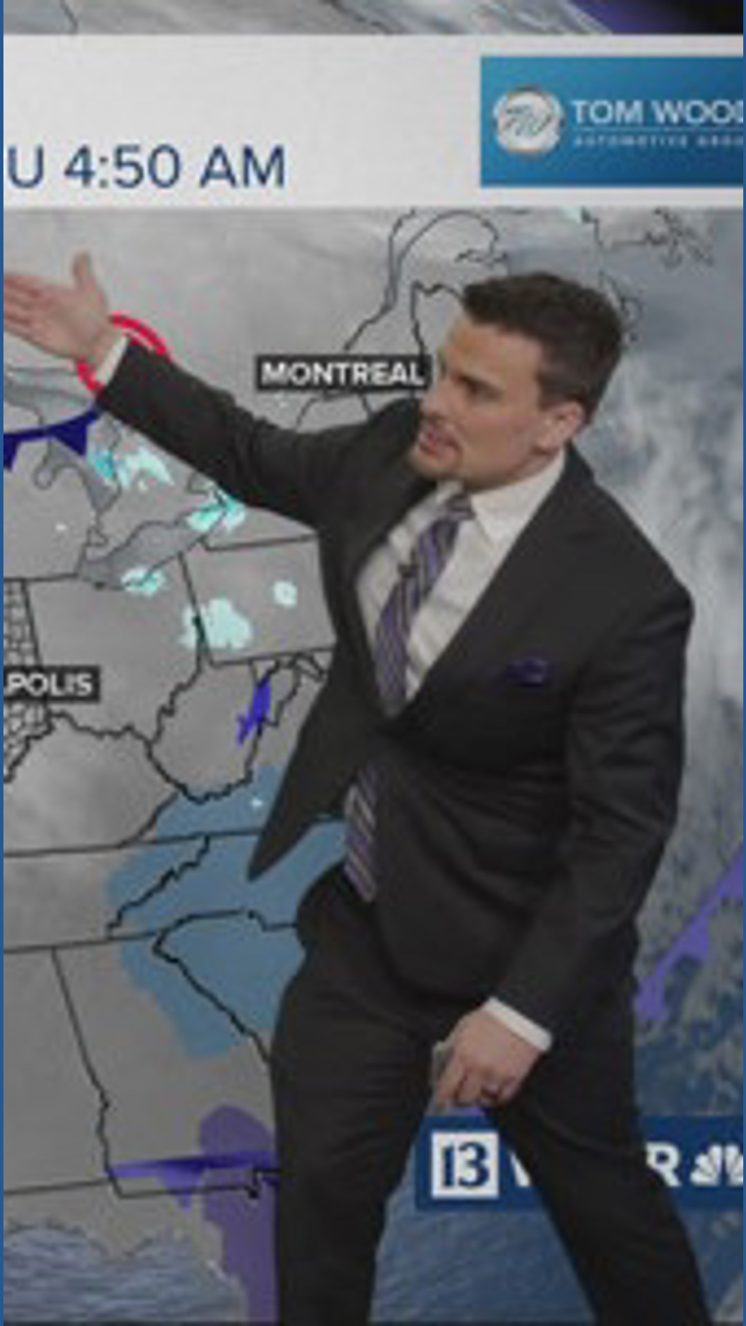 Few light snow chances ahead as clippers aim toward Indiana through ...