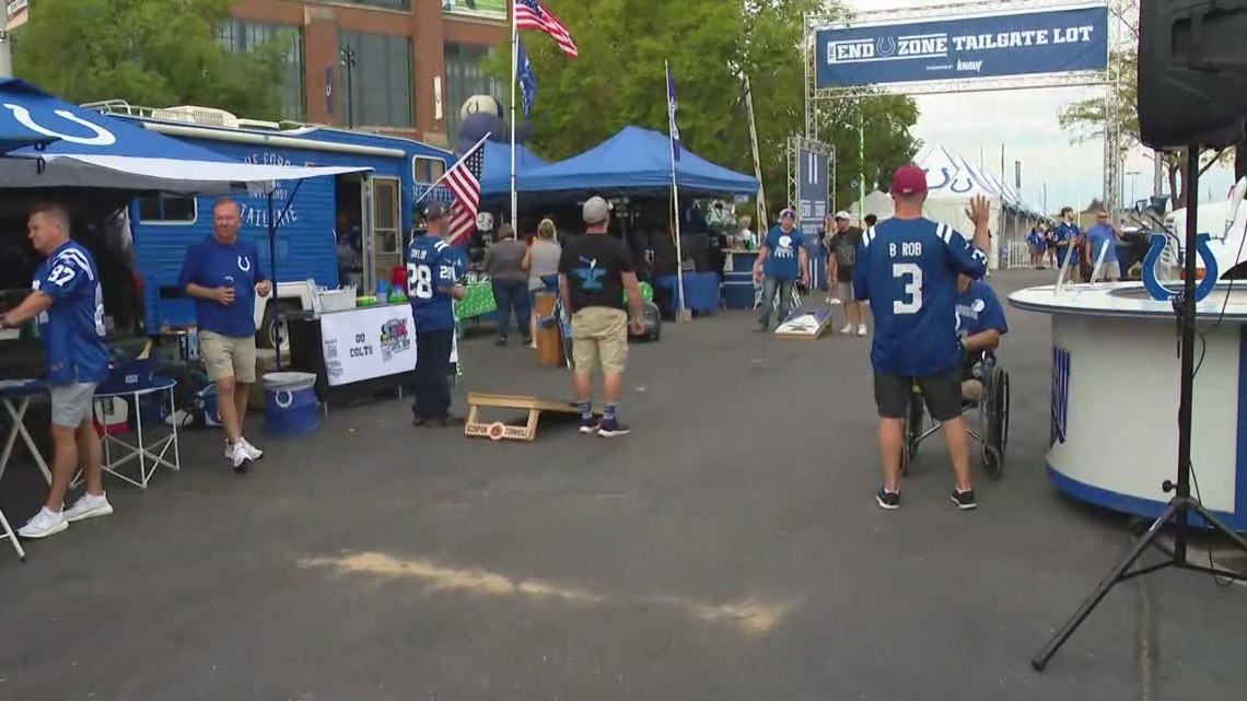 Fans getting tailgate started ahead of Colts vs. Bears game | wthr.com