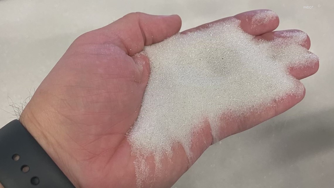 INDOT explains 'highway safety marking spheres' | wthr.com