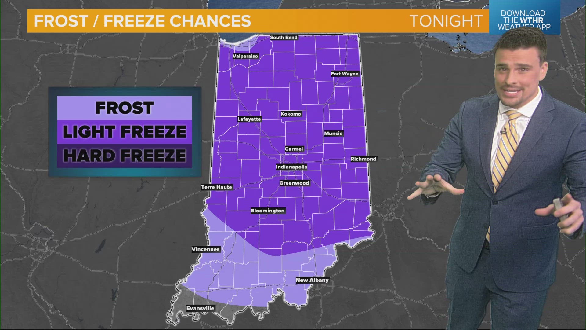 Frost and freeze warning issued tonight for Indiana | wthr.com