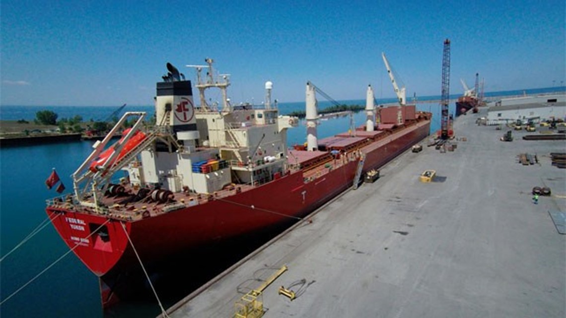 Indiana ports handle record 12.2 million tons of cargo | wthr.com