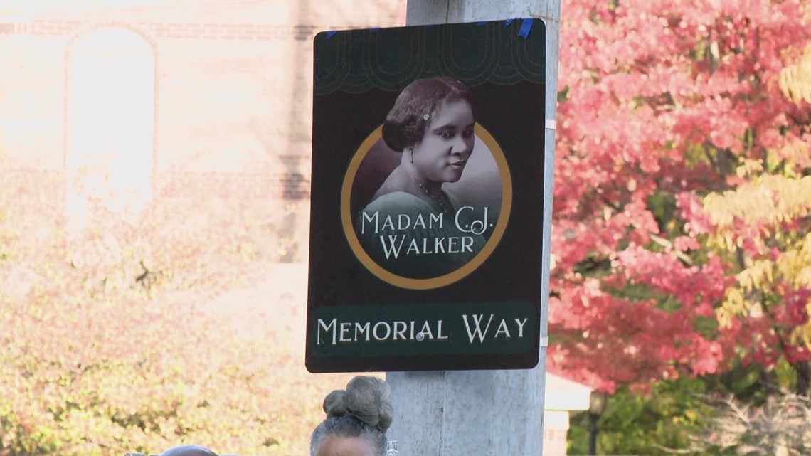 Madam C.J. Walker honored with road in Indianapolis | wthr.com