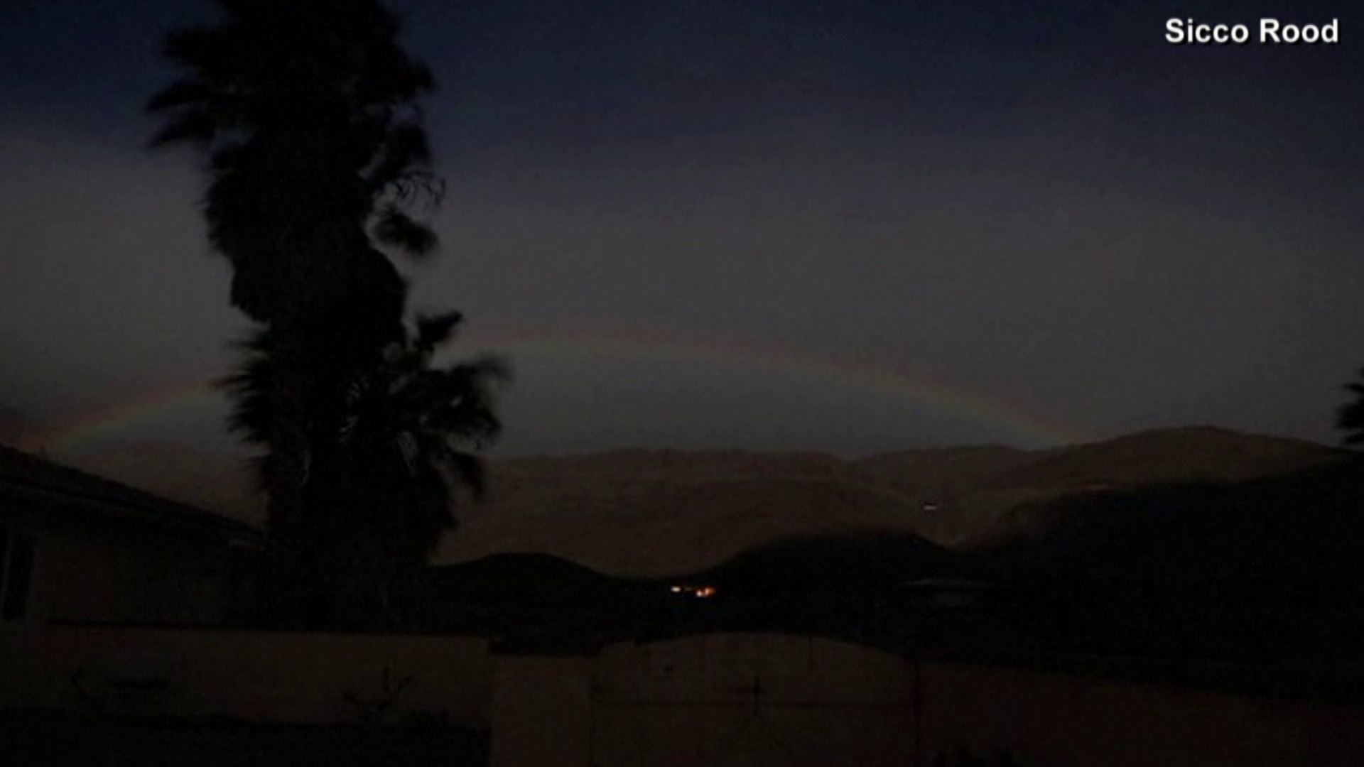 Lunar rainbow spotted in California | wthr.com