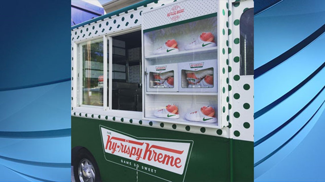 Nike, Krispy Kreme team up for limited edition shoe | wthr.com