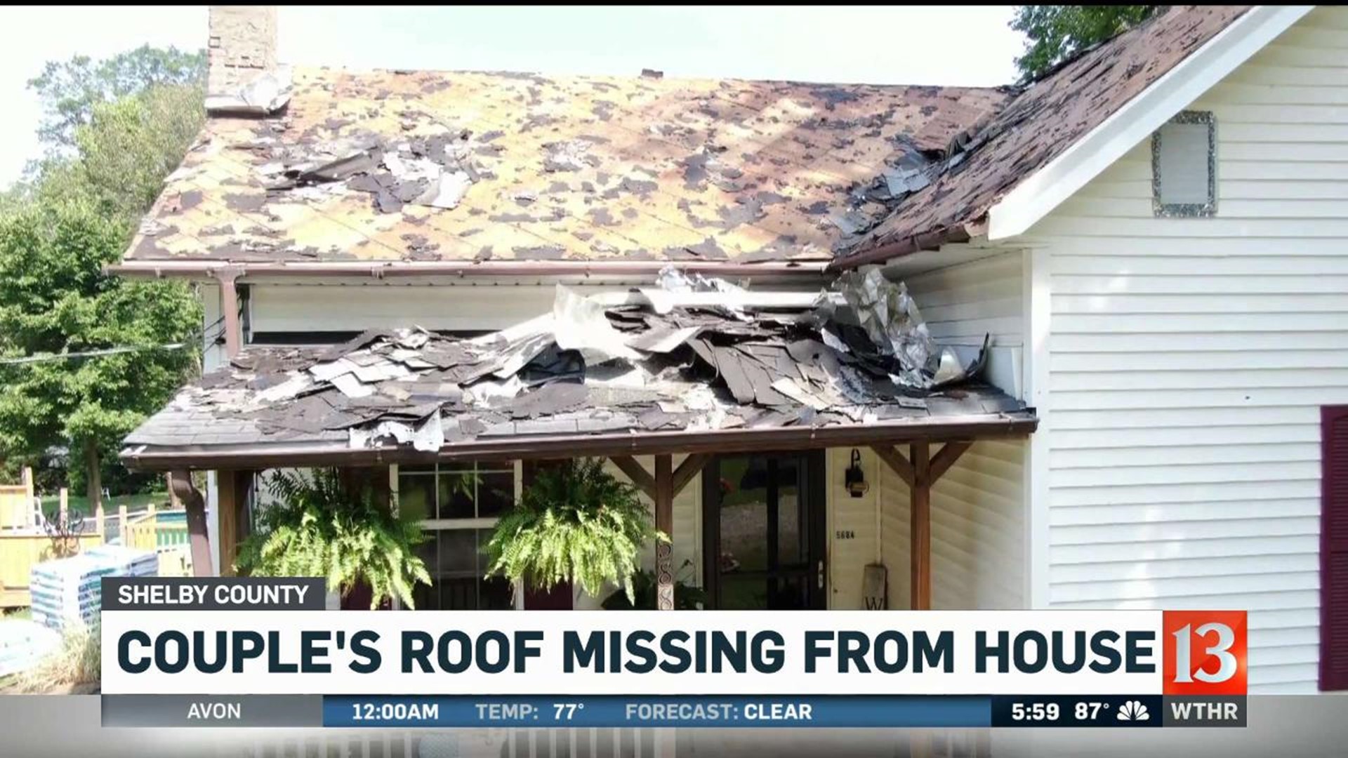 Family comes home to missing roof, asking those responsible to 'admit ...