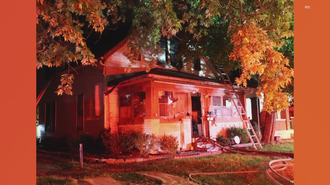 2 people in 'serious condition' after Indy house fire | wthr.com