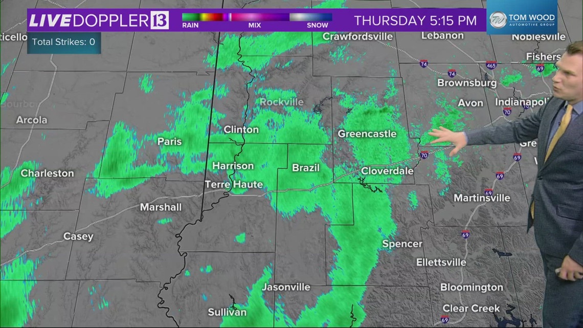 Live Doppler 13 Forecast | 5 p.m. update, May 29, 2025 | wthr.com