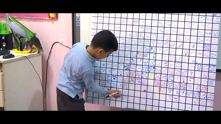 Jordanian students set sticky note record | wthr.com