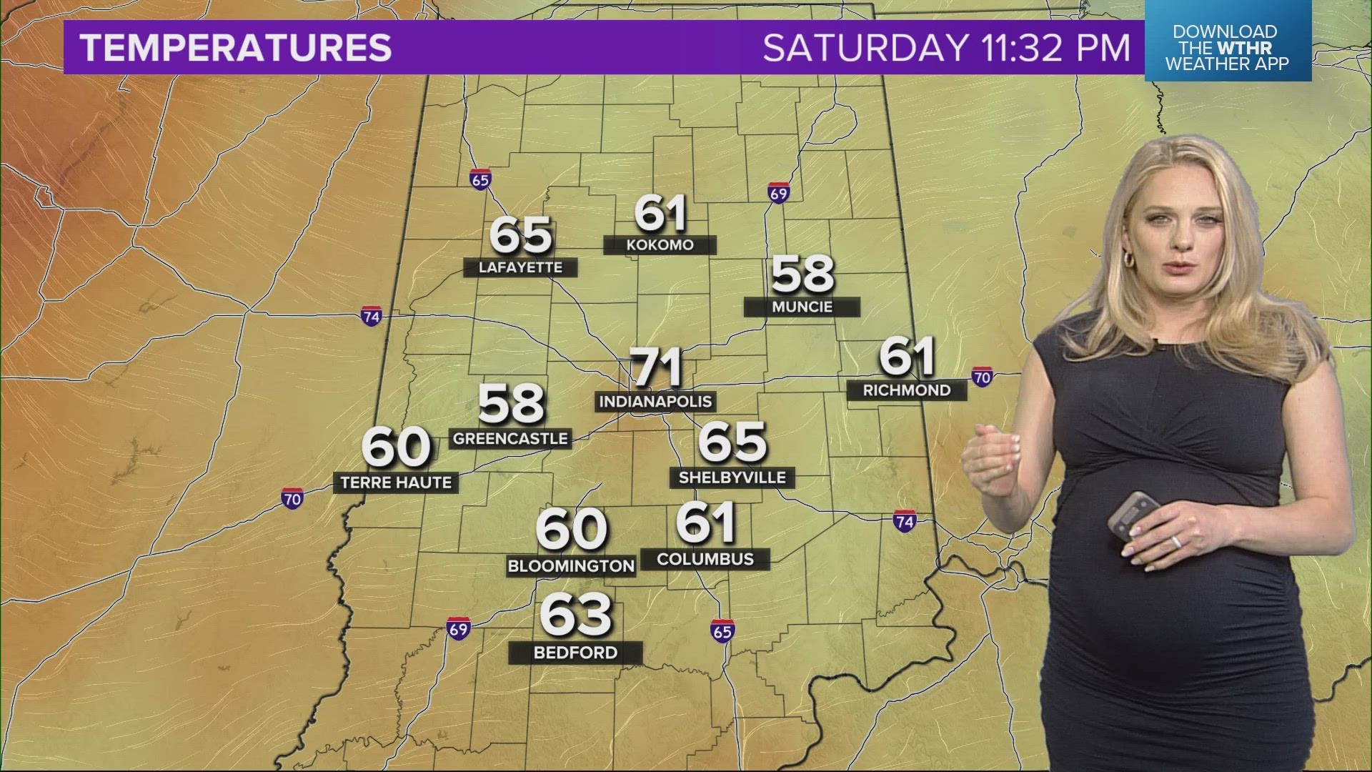 Rainy pattern begins | wthr.com