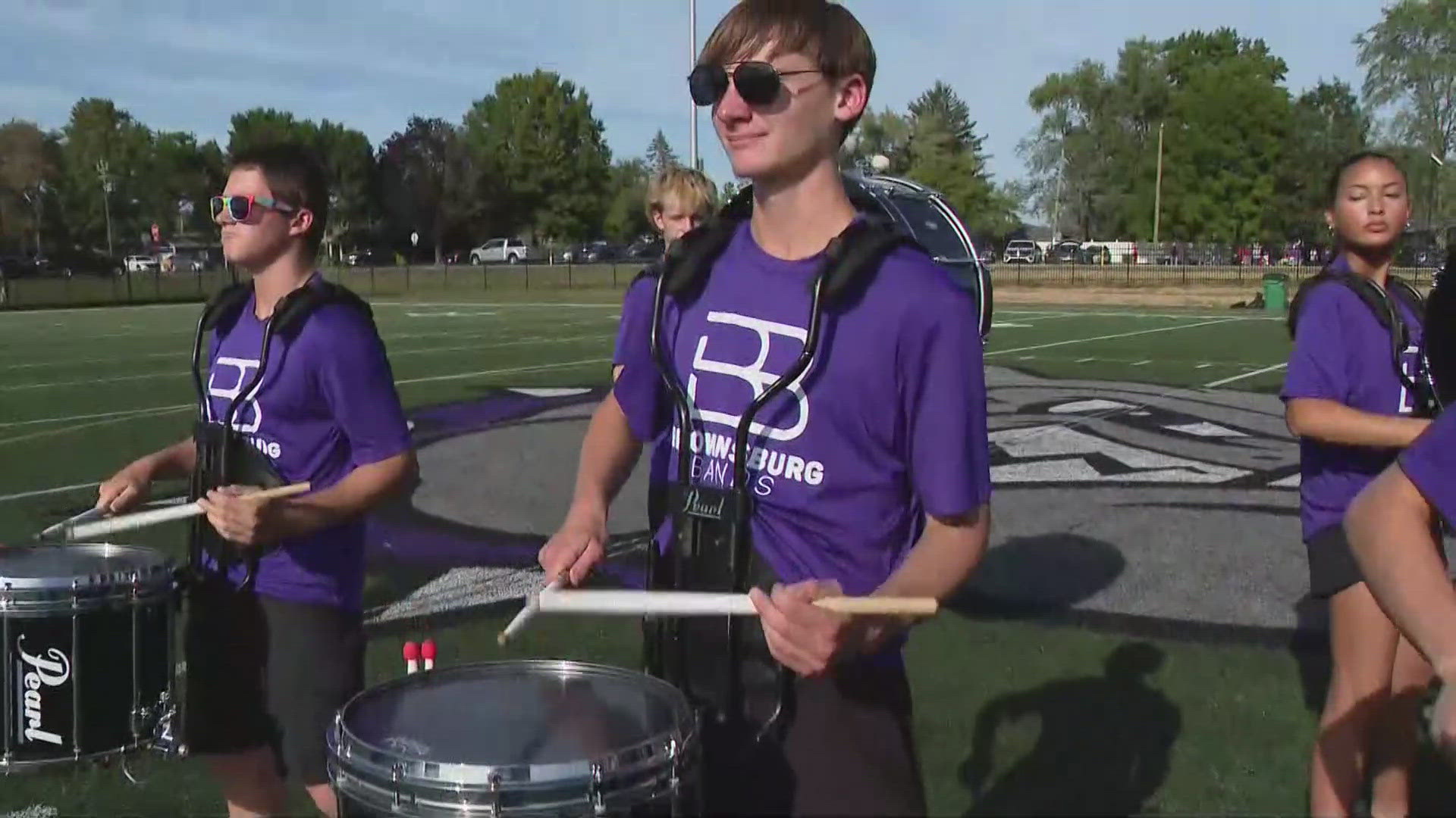 Sound of Brownsburg Marching Band | Operation Football Band of the Week | wthr.com