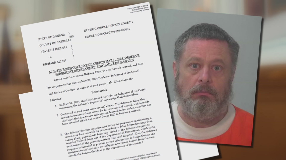 Judge in Delphi murders case may be called as witness | wthr.com