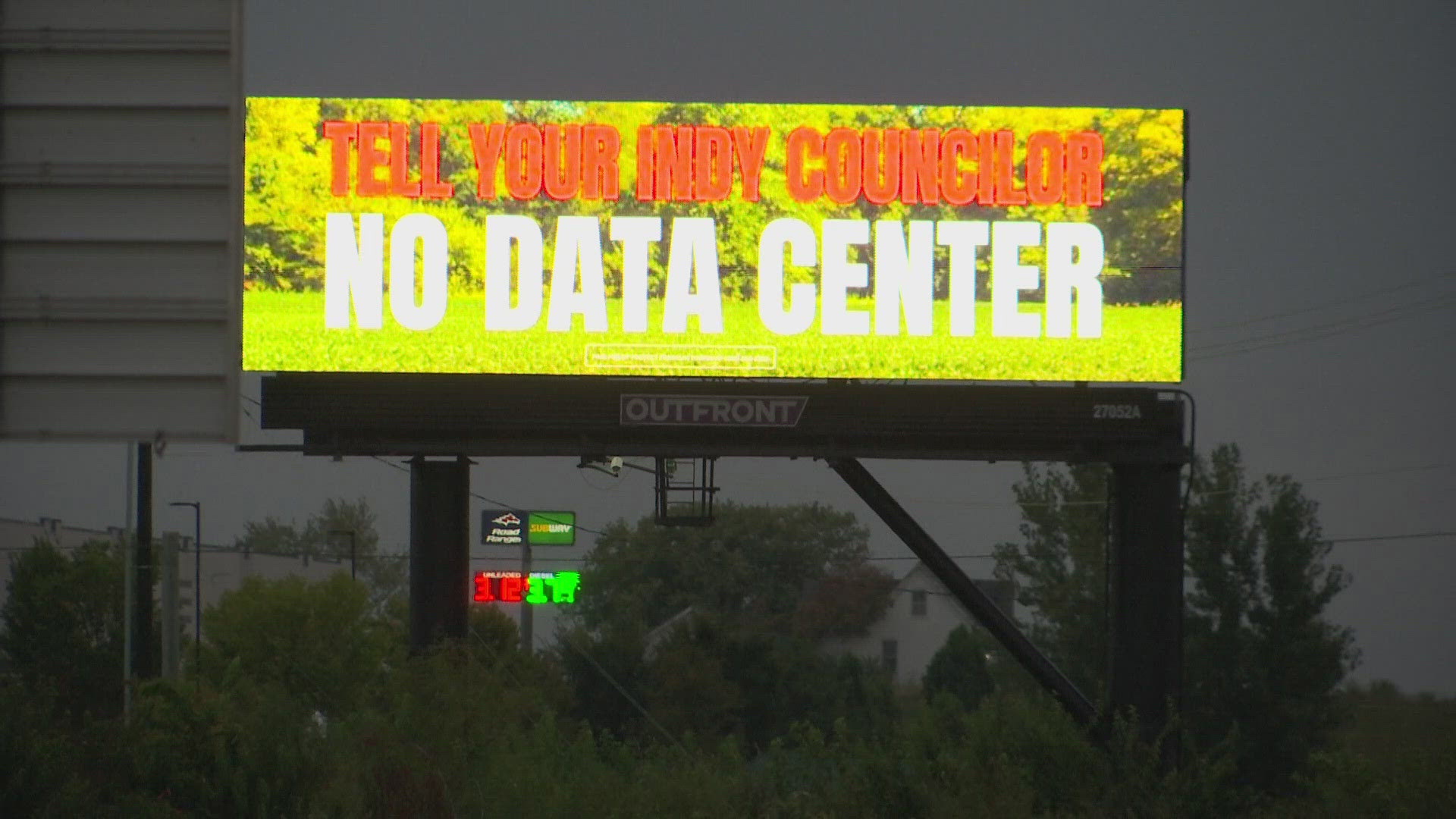 Group opposing Franklin Township data center post billboards across ...
