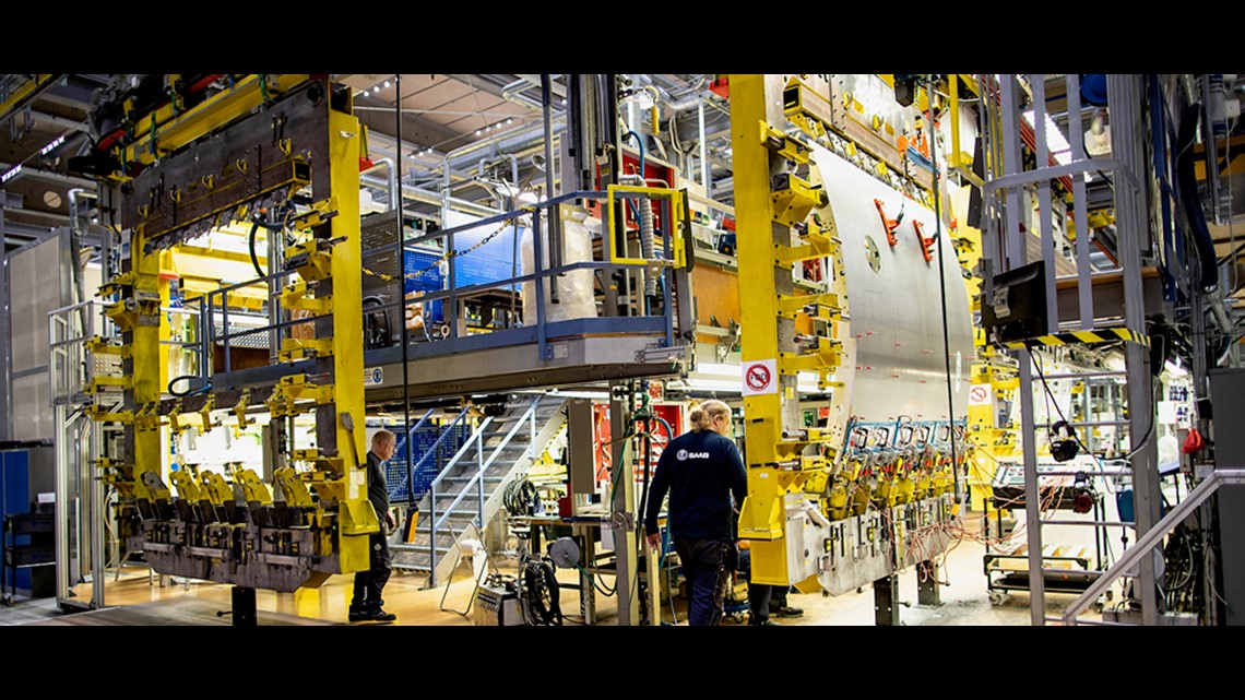 Saab bringing manufacturing plant, 300 new jobs to Purdue campus | wthr.com