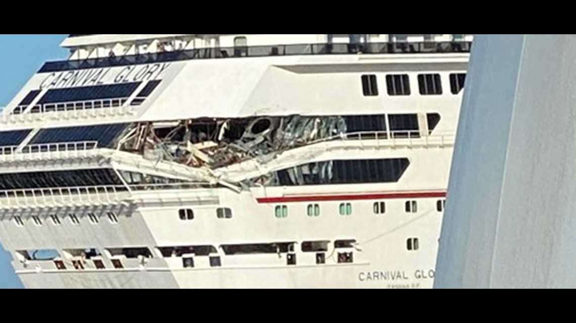 Carnival cruise ships collide in Cozumel | wthr.com