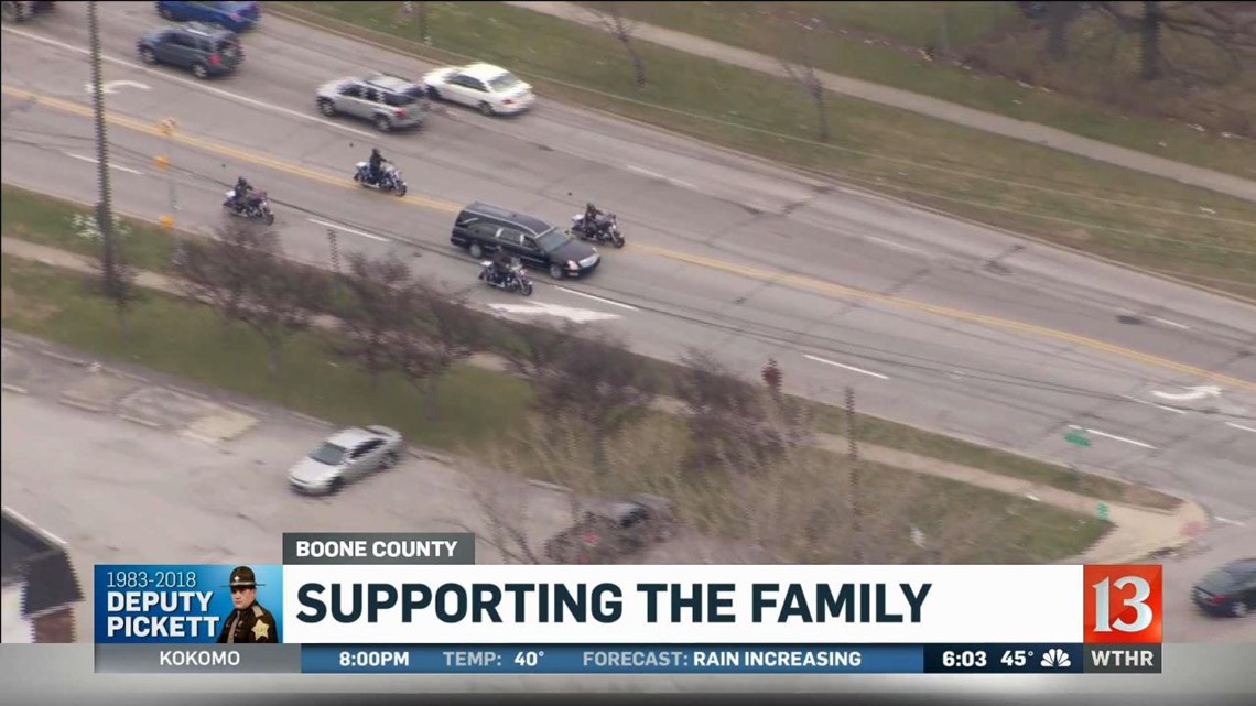 Team of officers plan final salute to Deputy Pickett | wthr.com