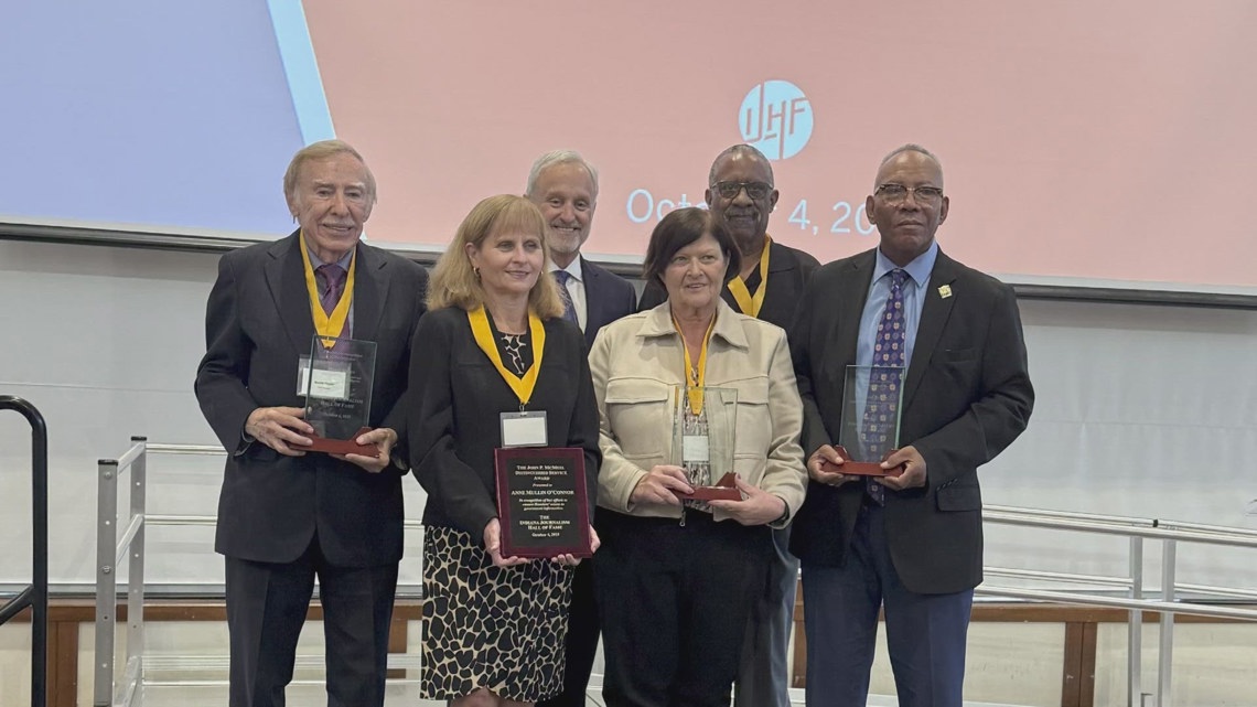 Former WTHR journalists inducted into the Indiana Journalism Hall of ...