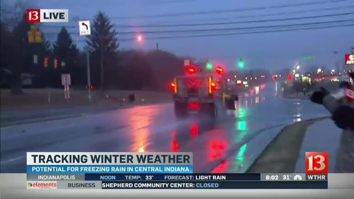 Rain turned to ice in parts of Central Indiana Saturday morning | wthr.com