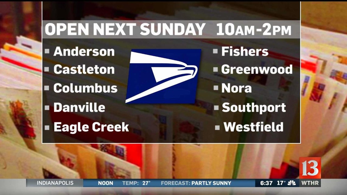 Post Offices open Sunday as shipping deadlines for Christmas approach ...