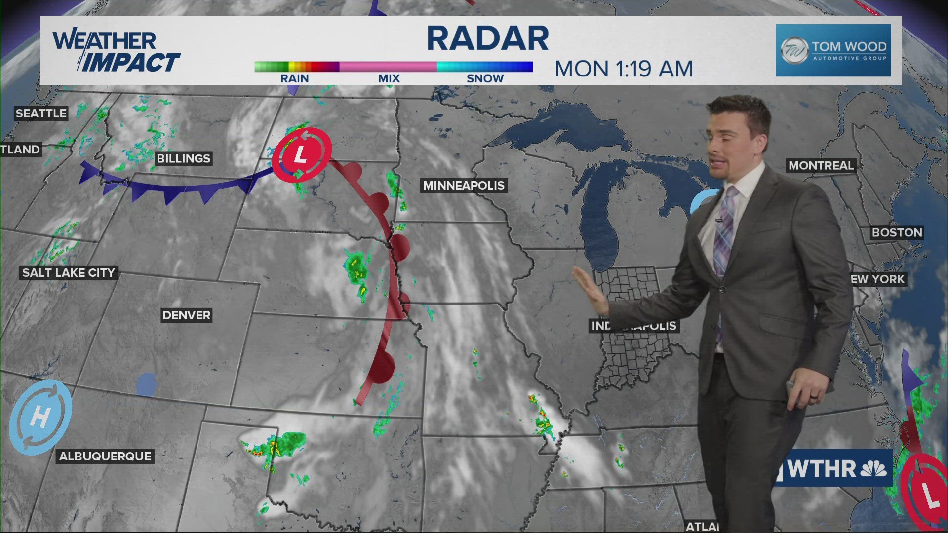 High pressure blocking our next storm system until the weekend | Expect ...