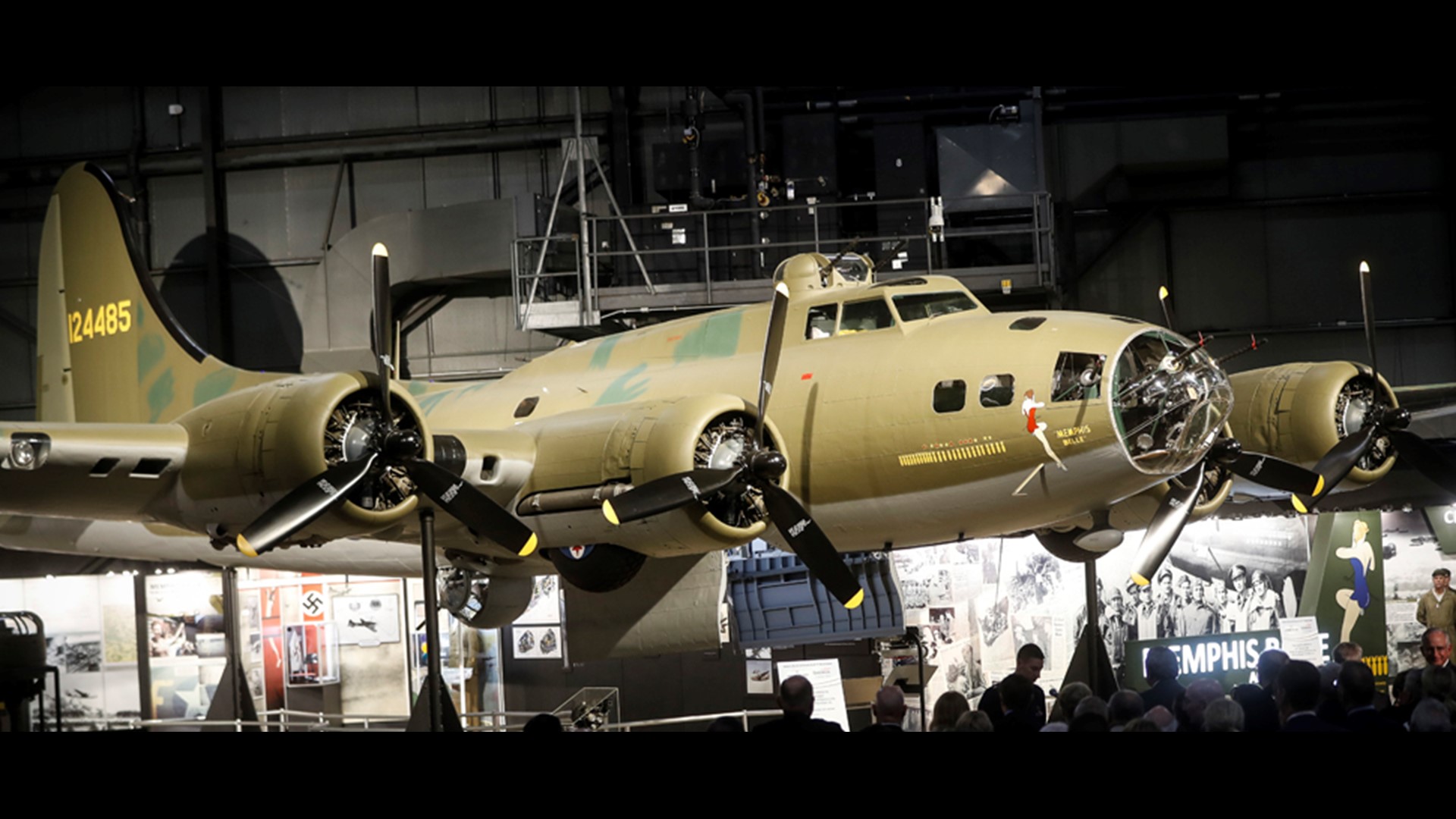 Restored WWII bomber Memphis Belle makes public debut | wthr.com