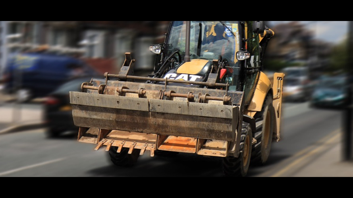 Police nab man who tried to rob bank with front loader | wthr.com